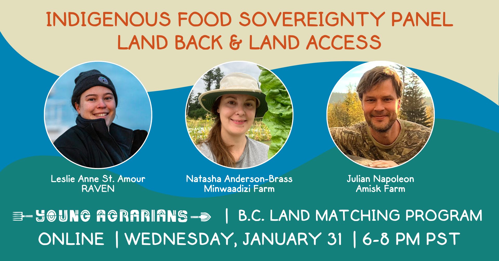land back panel - Young Agrarians
